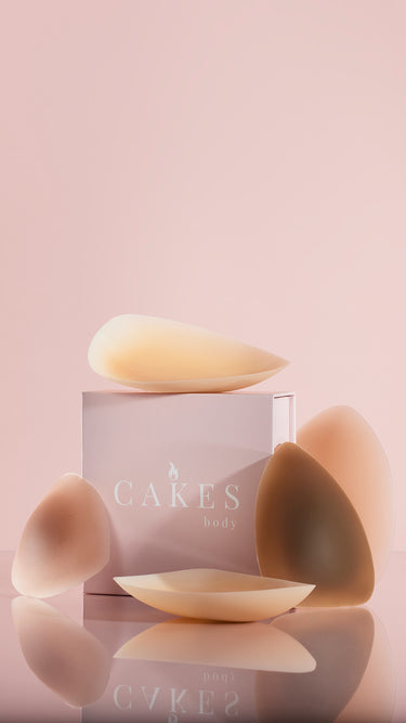 CAKES Body - Reusable, Washable, Non-Adhesive Silicone Inserts – CAKES body