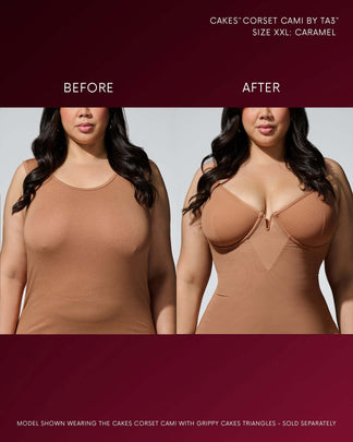 CAKES™ Corset Cami by TA3™ – CAKES body